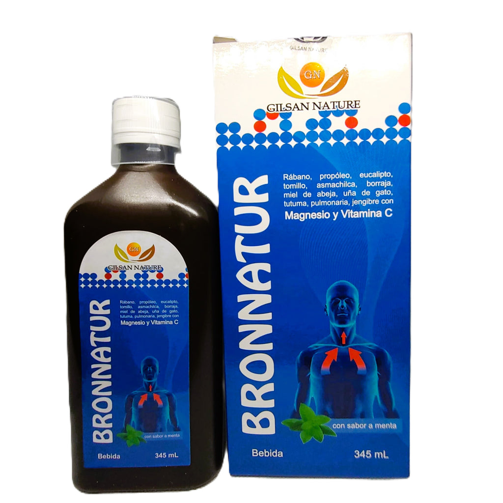 BRONNATUR 345ML JARABE | Infecciones respiratorias. – Salud Vida Peru