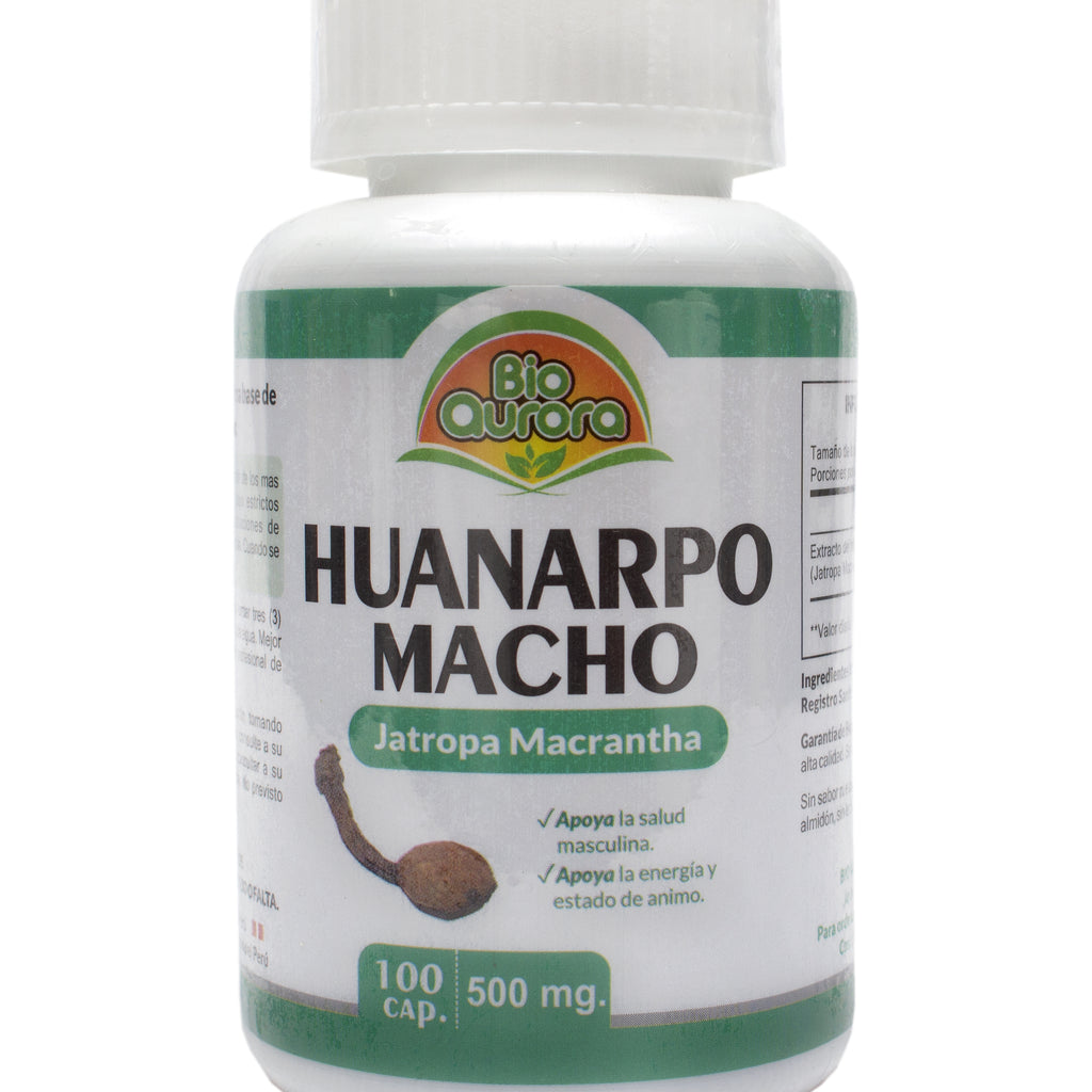 HUANARPO MACHO 100 CÁPSULAS 500MG | Estimulante sexual, Salud reproduc ...